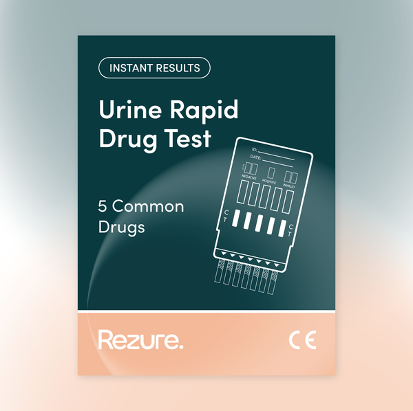 Rapid Urine Drug Test Kit for 5 Common Drugs | Rezure Health