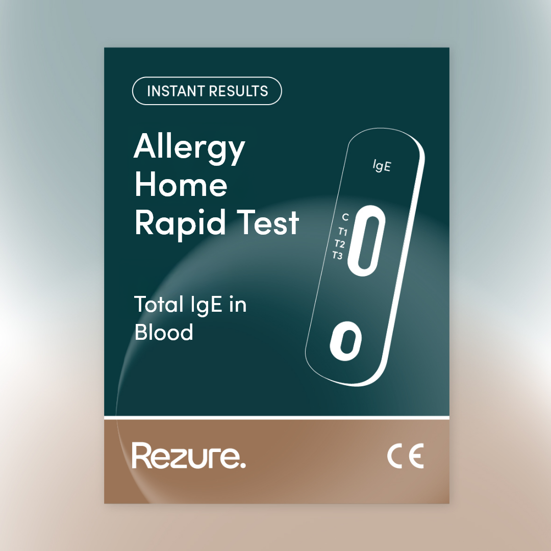 Allergy Home Rapid Test Kit (IgE in Blood) | Rezure Health