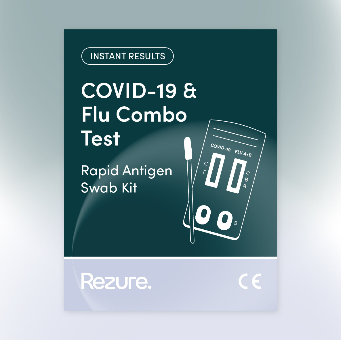 Covid and Flu (A/B) Home Rapid Test Kit | Rezure Health