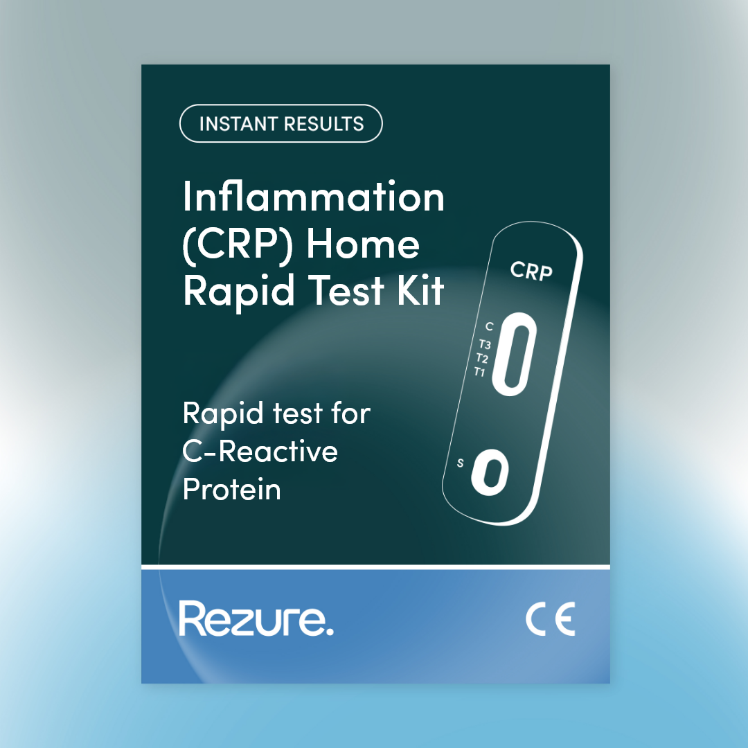 Inflammation (CRP) Rapid Home Test Kit | Rezure Health