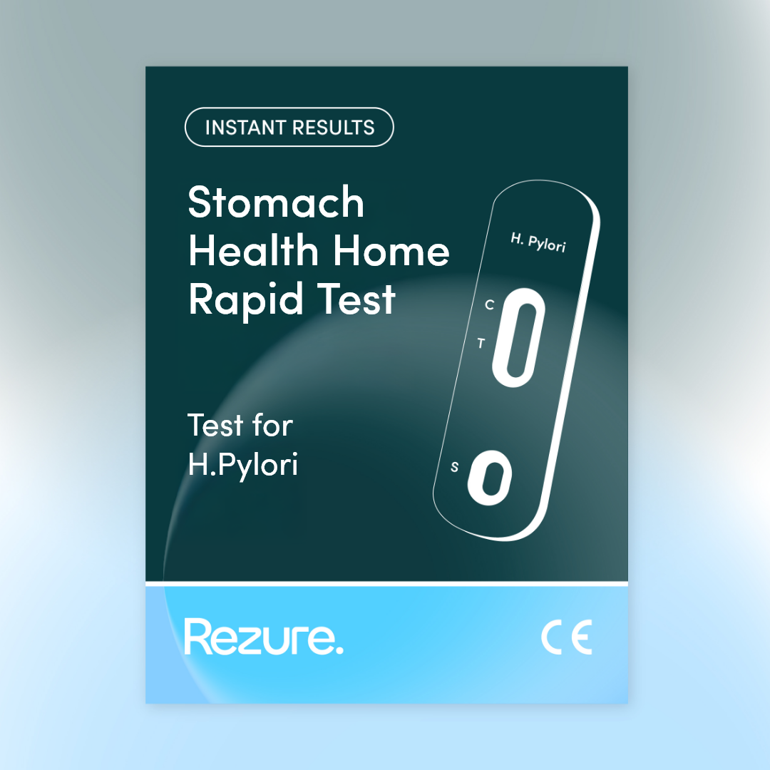 Stomach Health Home Rapid Test for H.Pylori | Rezure Health