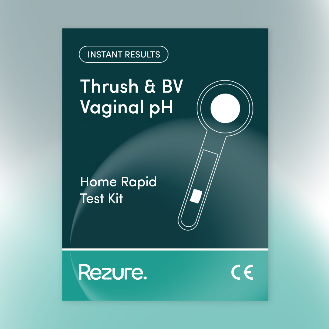 Thrush & BV Vaginal pH Home Rapid Test Kit | Rezure